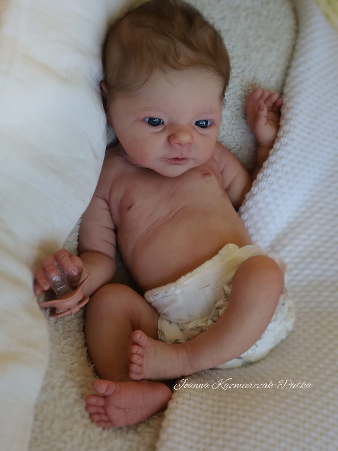 Full body silicone doll Frankie - Lifelike Reborn Baby